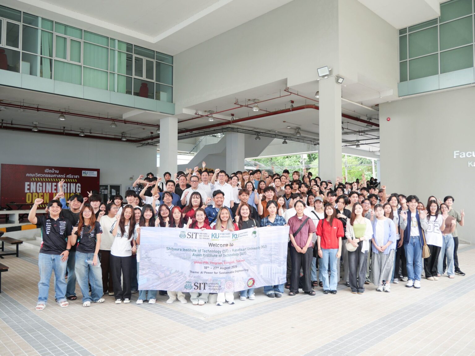 คณะวิศวกรรมศาสตร์ ศรีราชา ร่วมกับ SIT ประเทศญี่ปุ่น และ AIT จัดกิจกรรม Maximizing Density ...